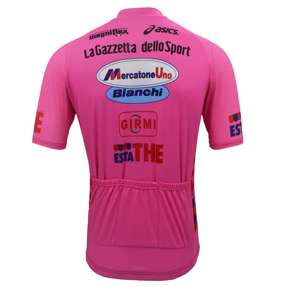 1999 Giro D'Italia Leaders Pink Jersey - Pantani – Retro Peloton