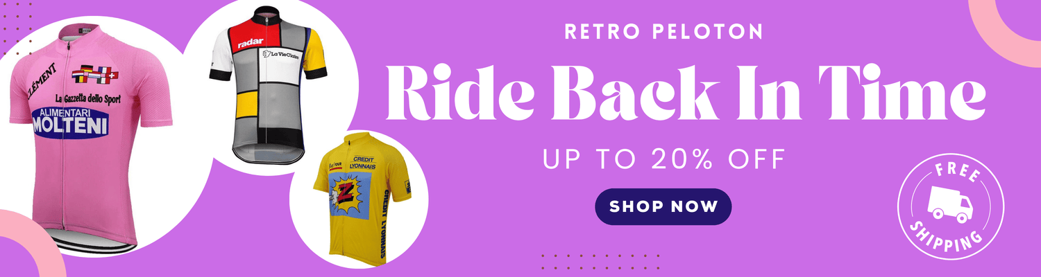 Retro Peloton | Classic Cycling Jerseys